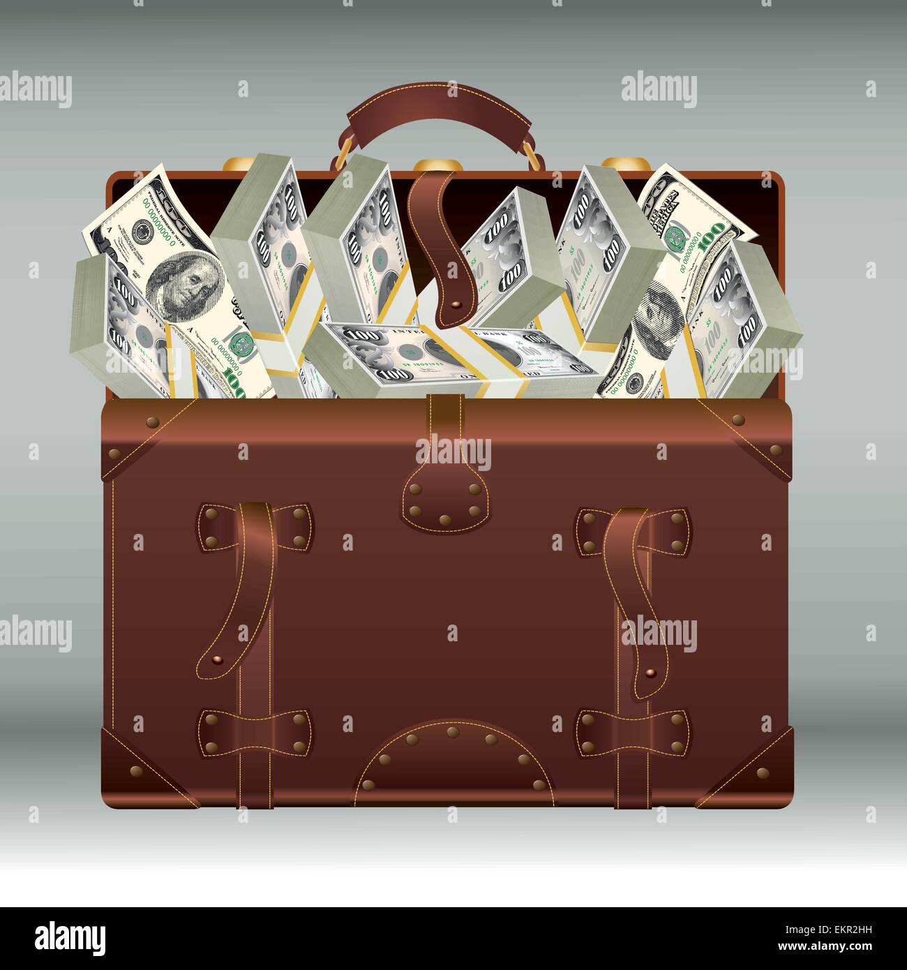 100 dollar bill hundred box Stock Vector Images - Alamy