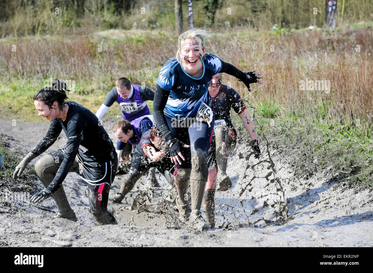 Leaminghton Spa, Warwickshire, UK, Sunday, 12th April, 2015. The Wolf ...
