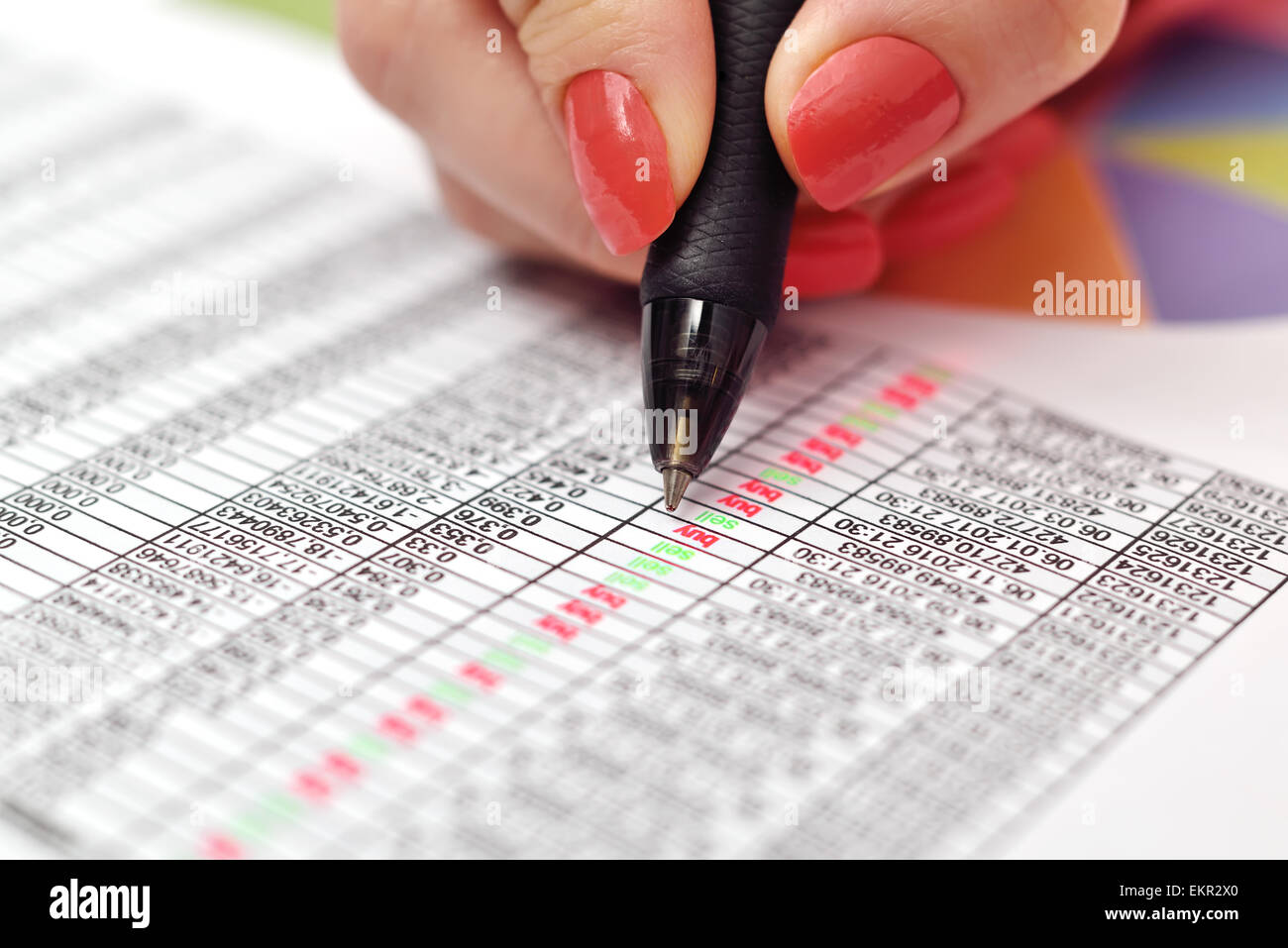 Hand chart hi-res stock photography and images - Alamy