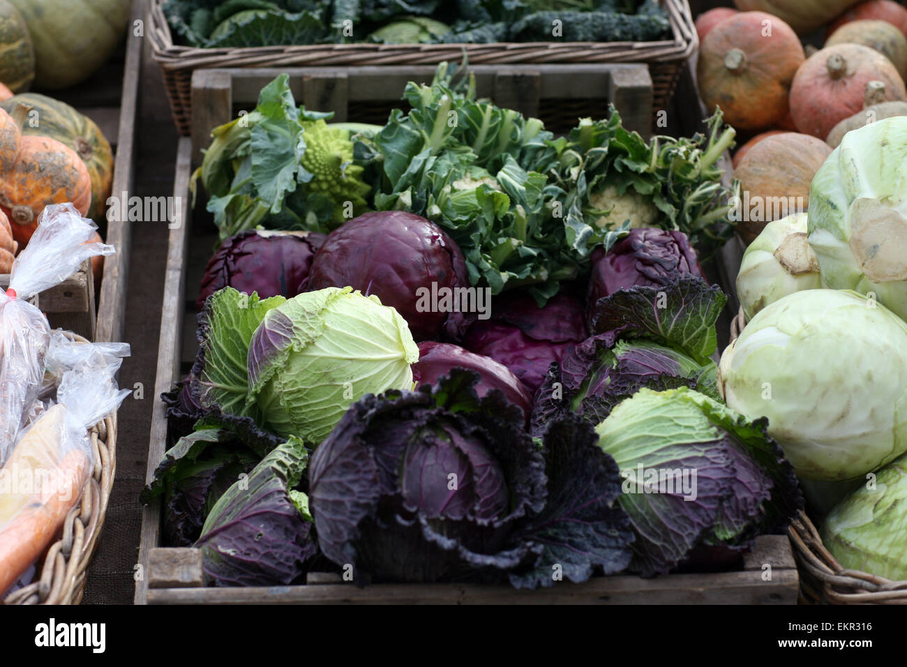 Farmers market farm products hi-res stock photography and images - Alamy