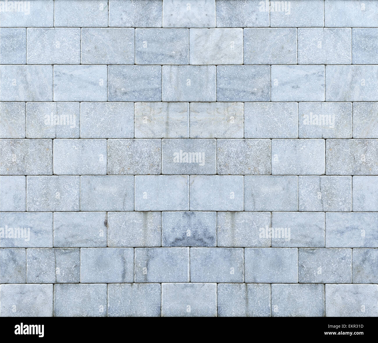 white marble brick wall, close up Stock Photo - Alamy