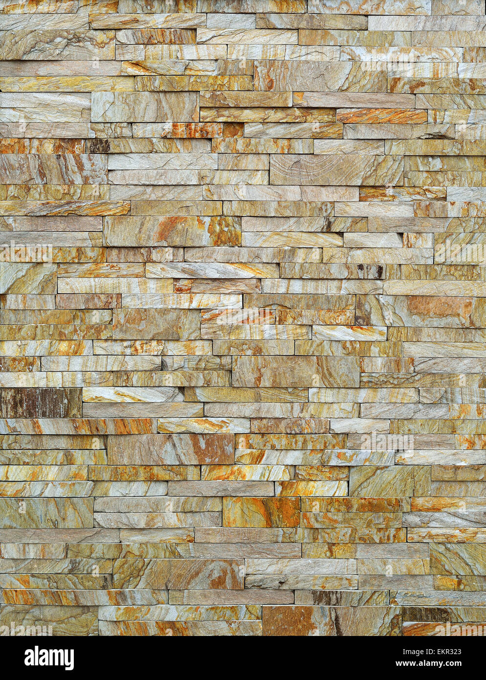wall of brown stone finishing, close up Stock Photo - Alamy
