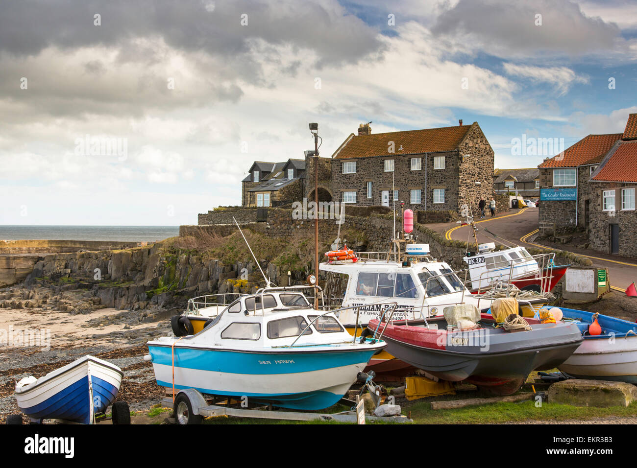 Northumberland village hi-res stock photography and images - Alamy