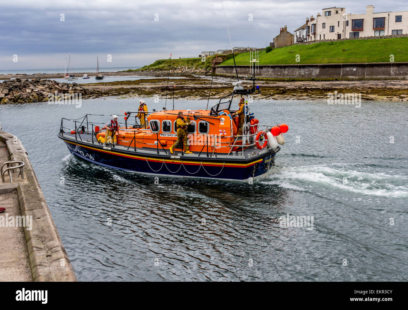 Seahouses Lifeboat Stock Photos & Seahouses Lifeboat Stock Images - Alamy