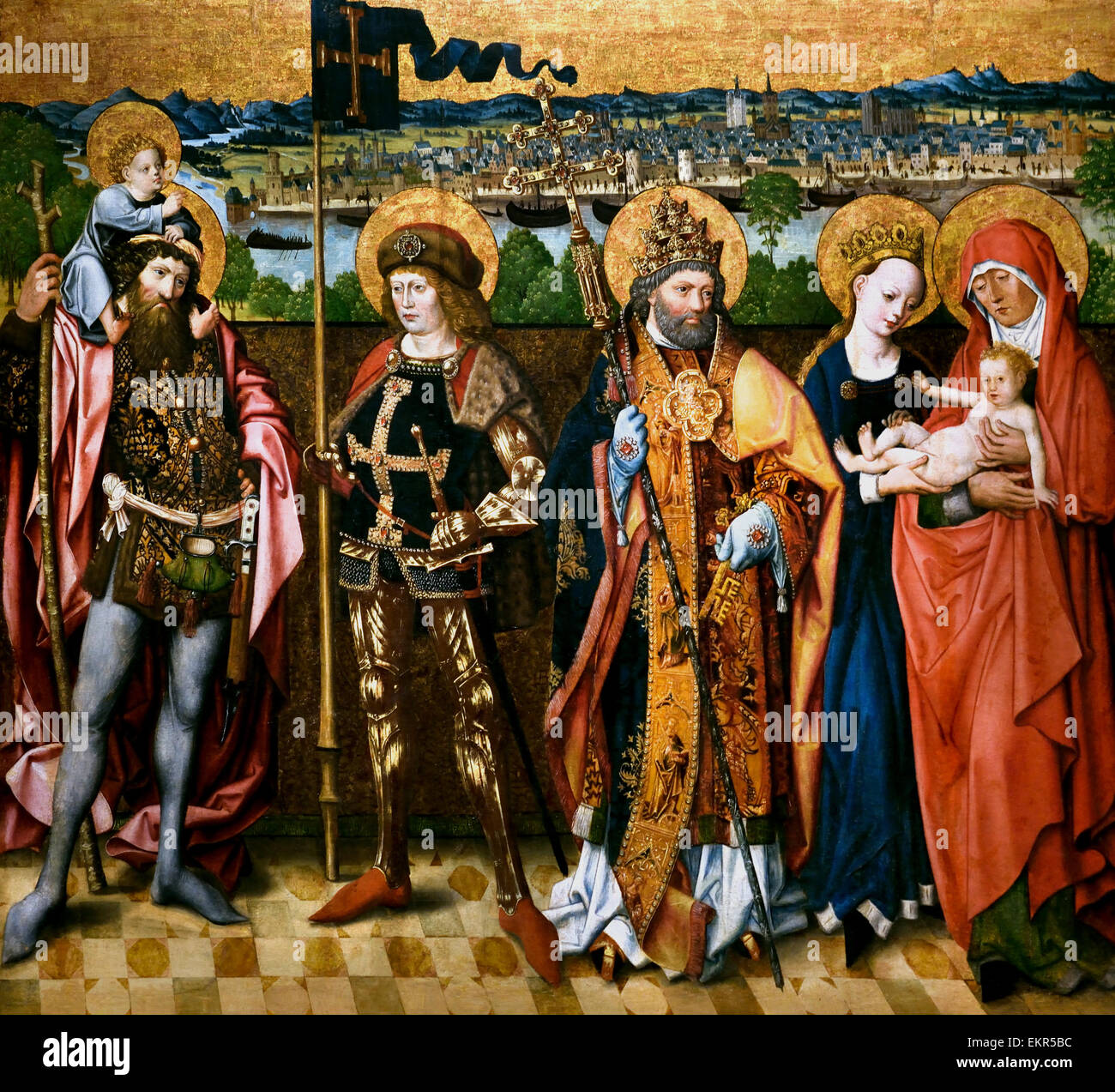 Glorification of the virgin hi-res stock photography and images - Alamy