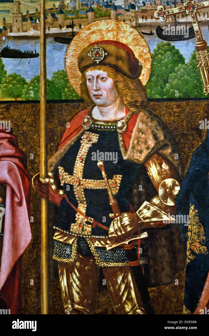 Saint Gereon ( detail ) Master of the Glorification of the Virgin ...