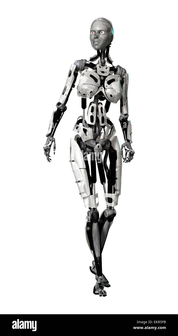 Female Cyborg Drawing