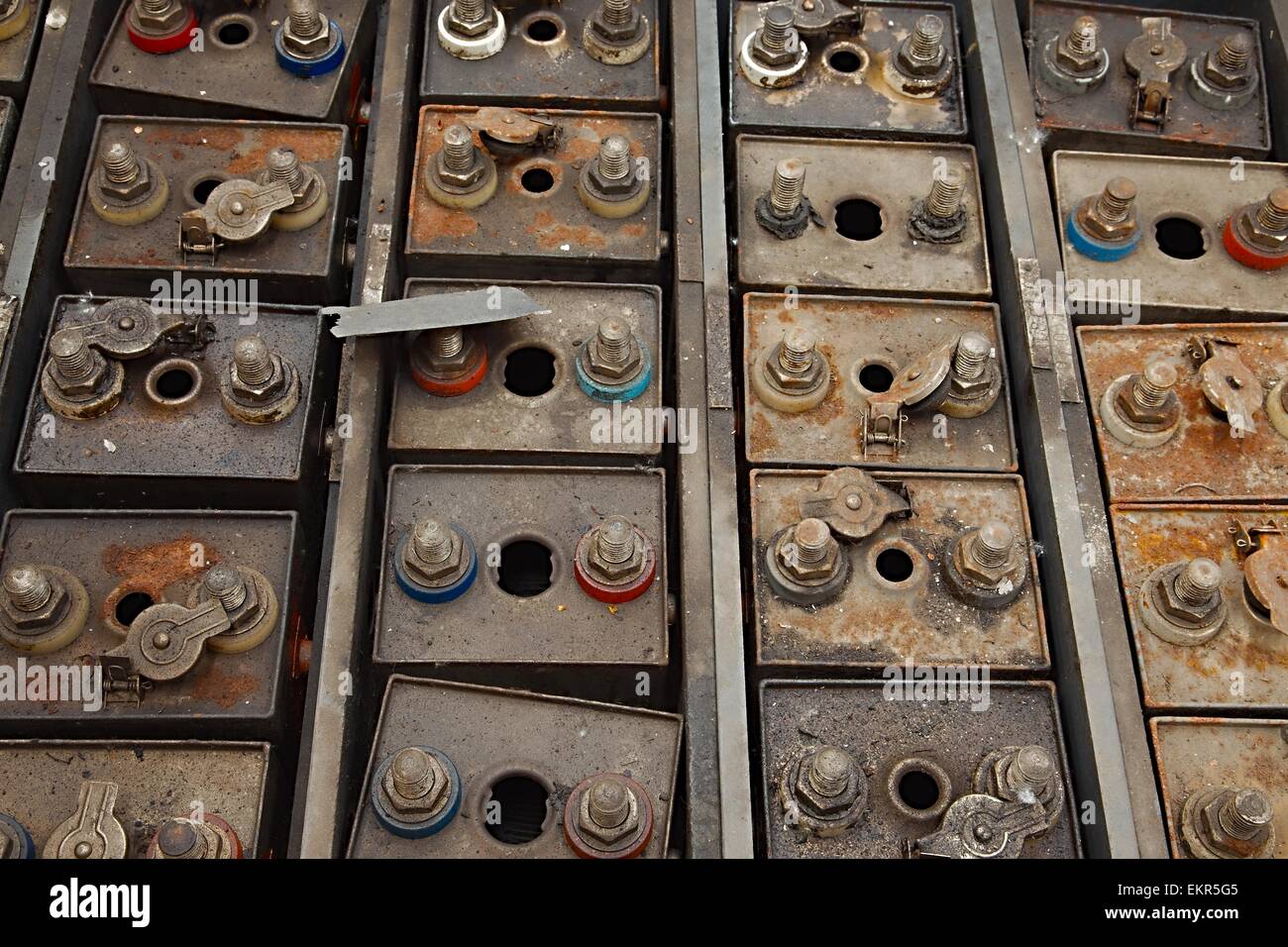 Old batteries hi-res stock photography and images - Alamy