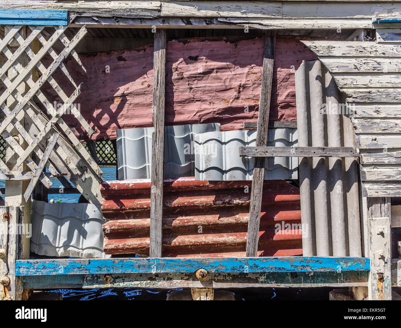 Construction Materials Collage