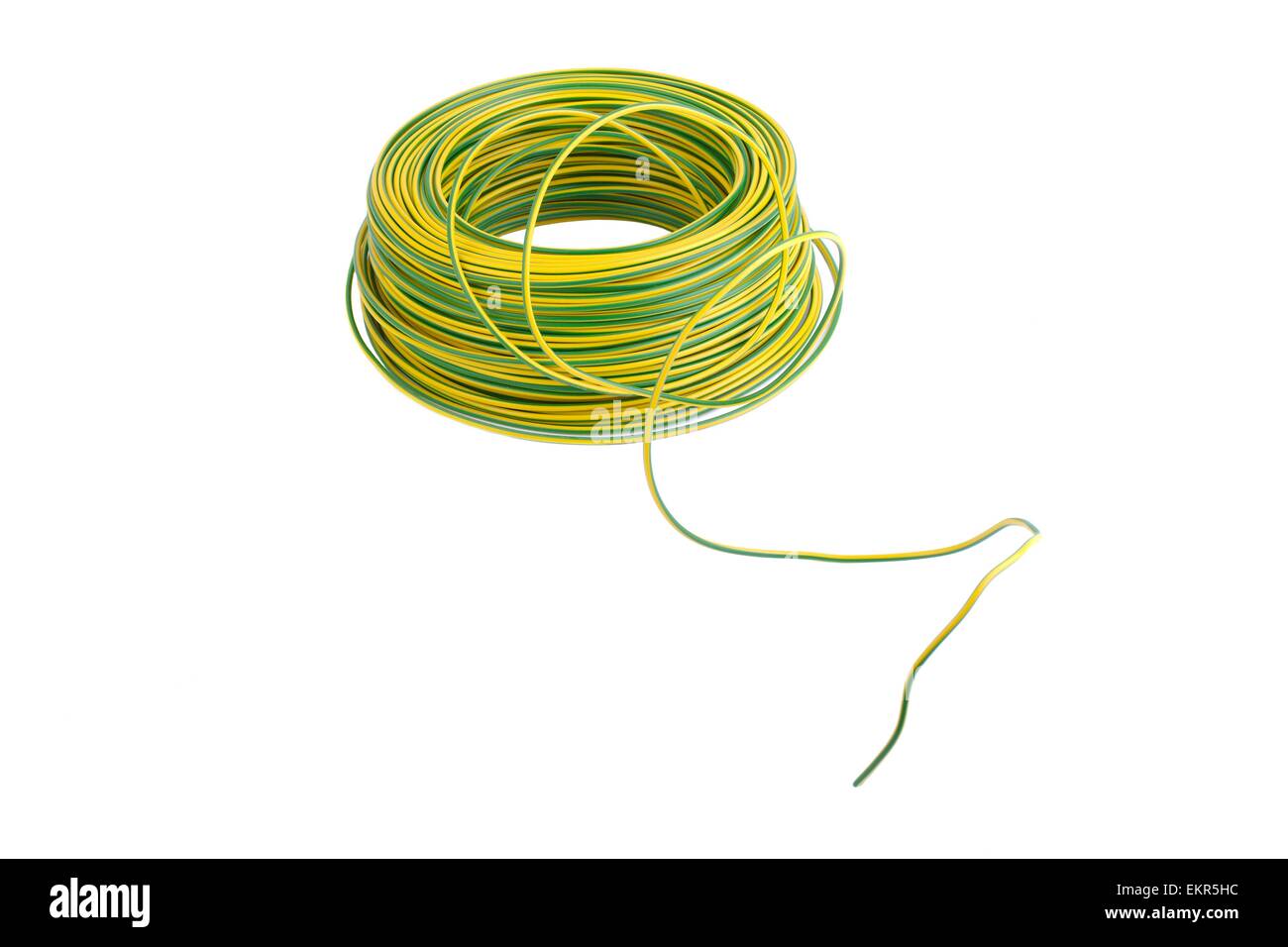 Grounding cable Cut Out Stock Images & Pictures - Alamy