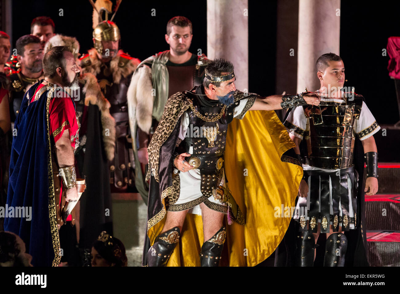 Carthaginians and Romans Festival. Magon in the Hannibal and Imilce ...