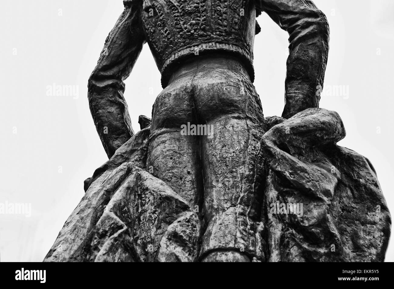Statue of a bullfighter, in the exterior of the city of Coprdoba, Spain ...