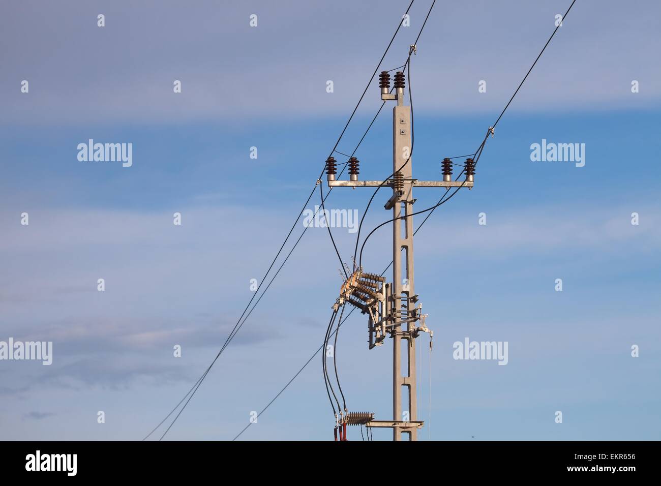 Electric light pole hi-res stock photography and images - Alamy