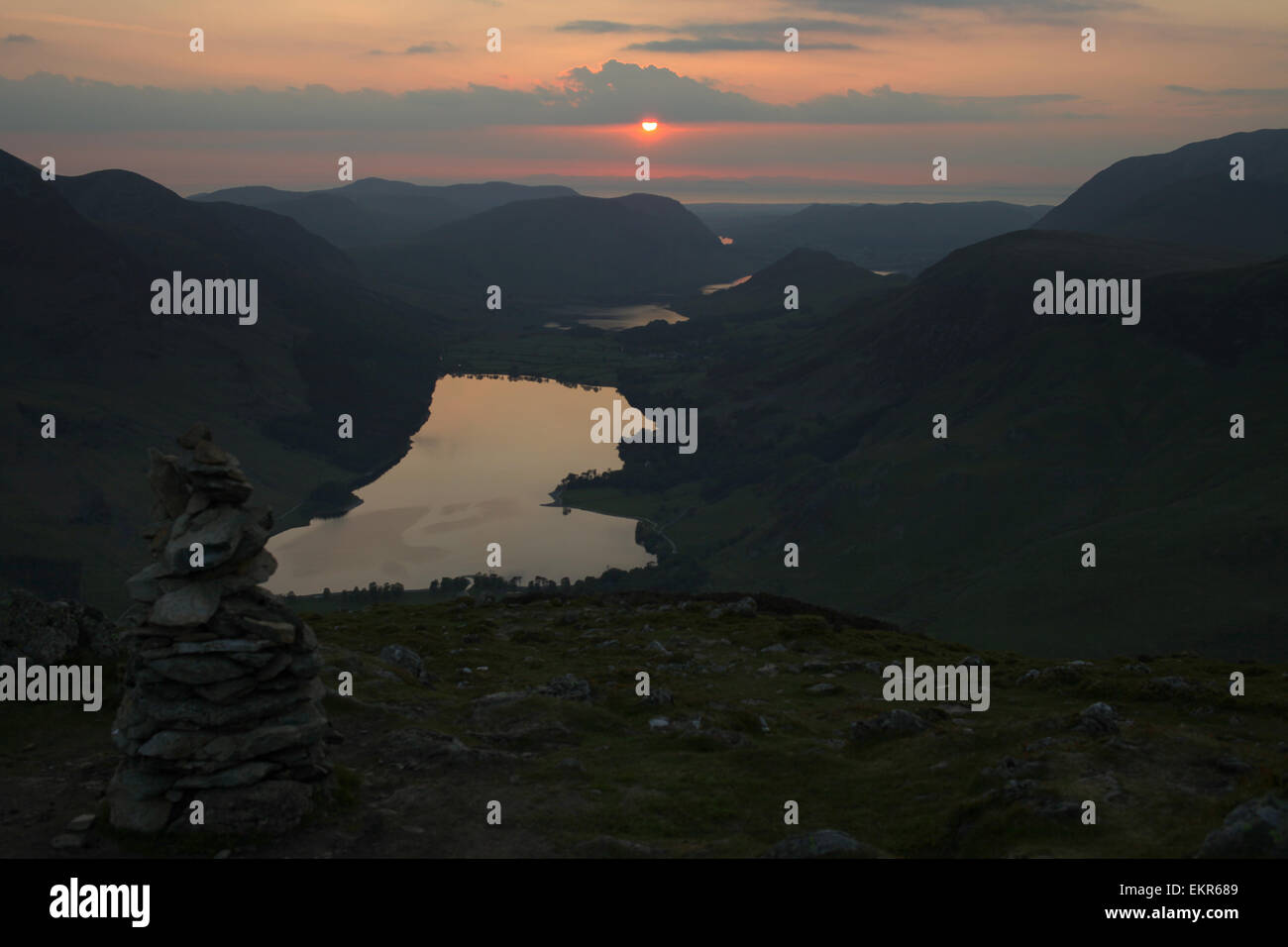 Fleetwith pike buttermere valley hi-res stock photography and images ...