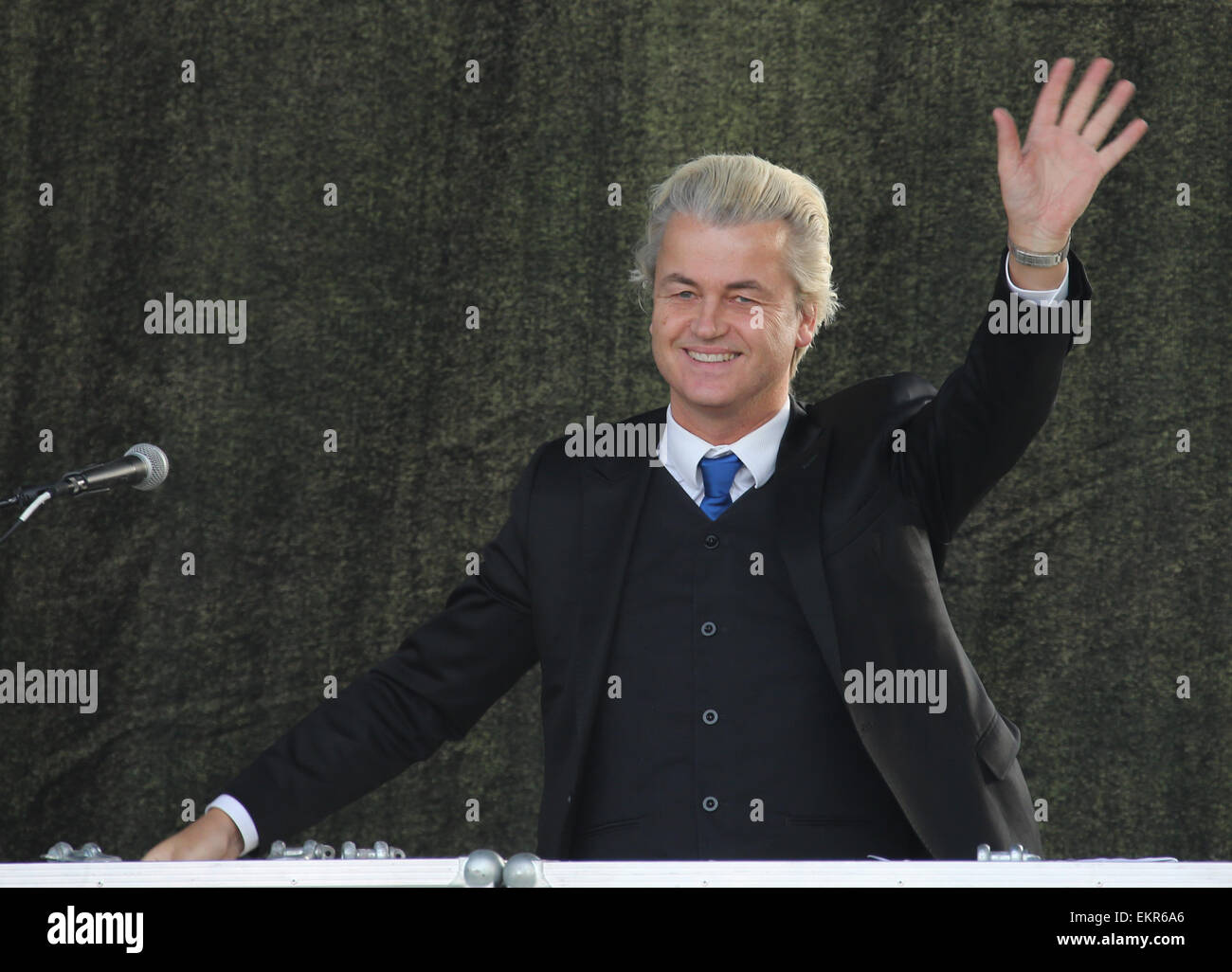 Dresden, Germany. 13th Apr, 2015. Dutch right-wing populist Geert ...