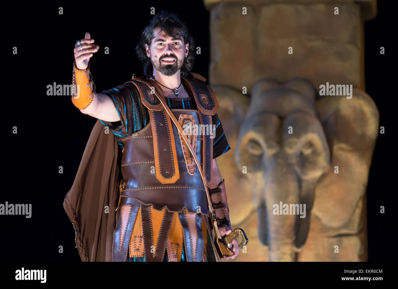 Carthaginians and Romans Festival. Carthaginian leader Hannibal Stock ...