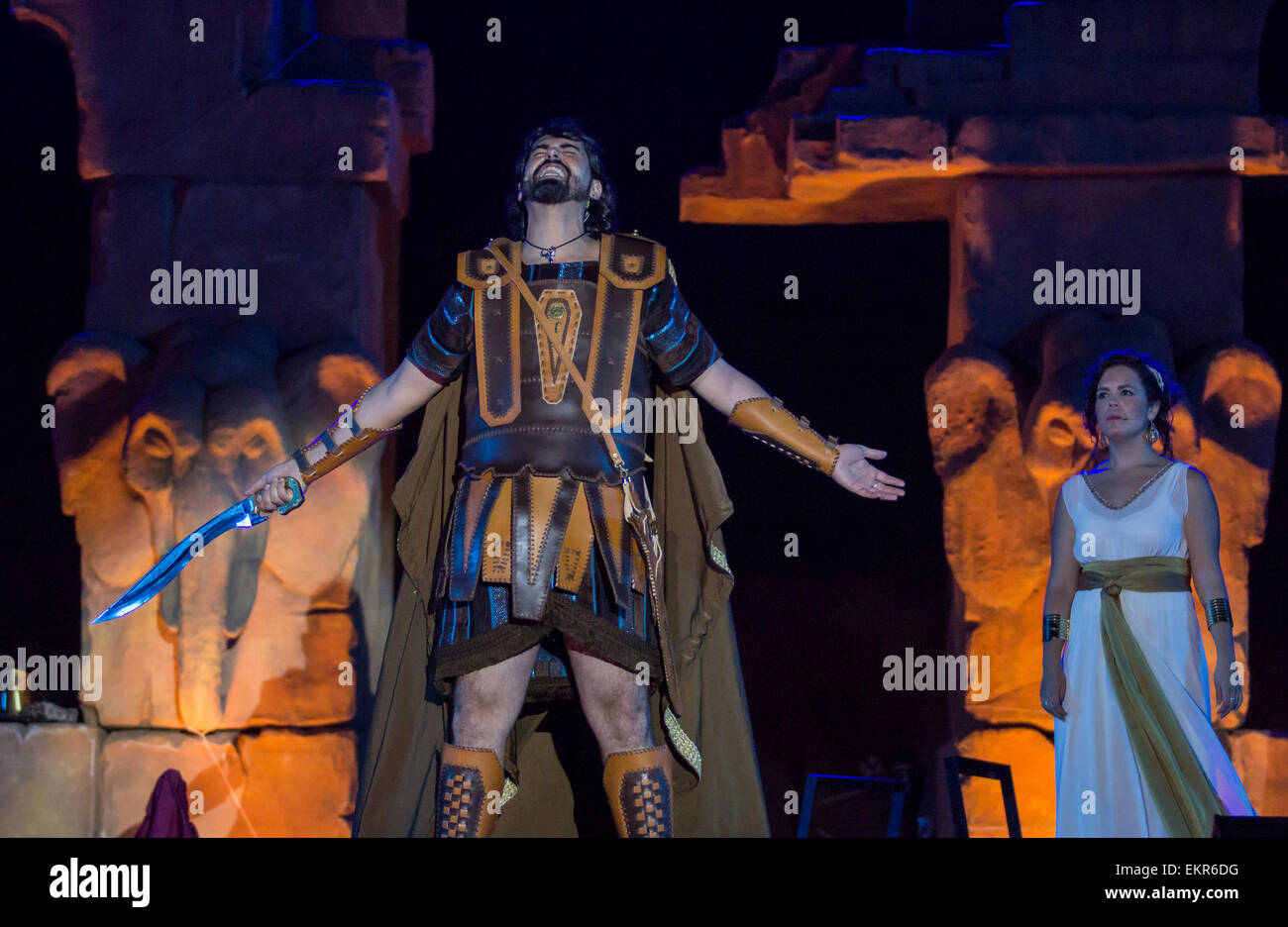 Carthaginians and Romans Festival. Carthaginian leader Hannibal Stock ...