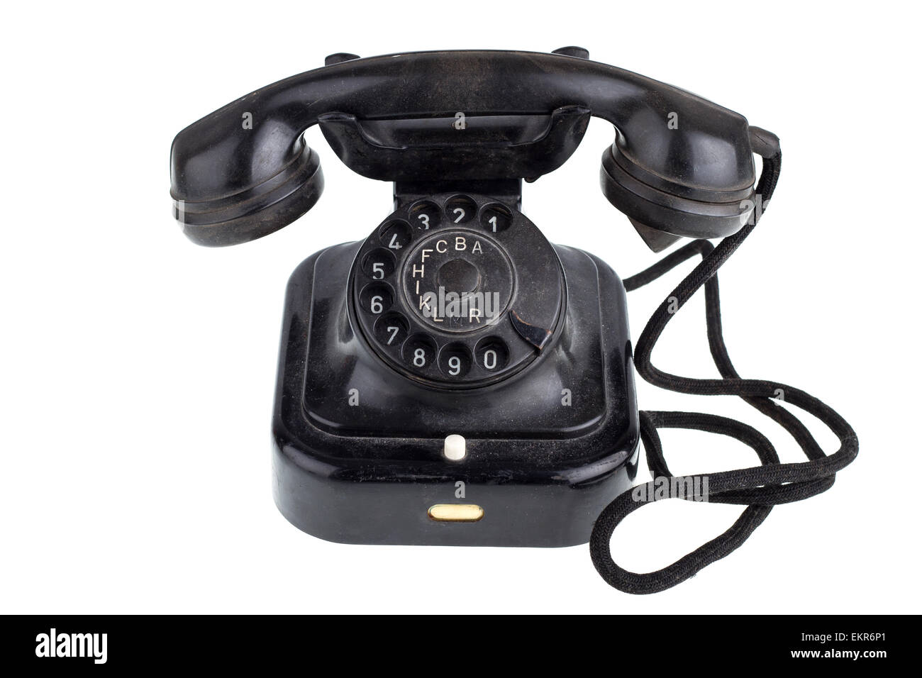 Old Retro telephone Stock Photo - Alamy
