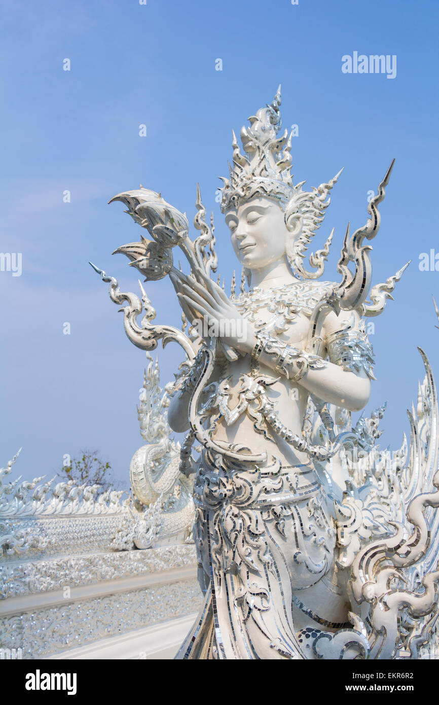 wat rong khun Stock Photo - Alamy