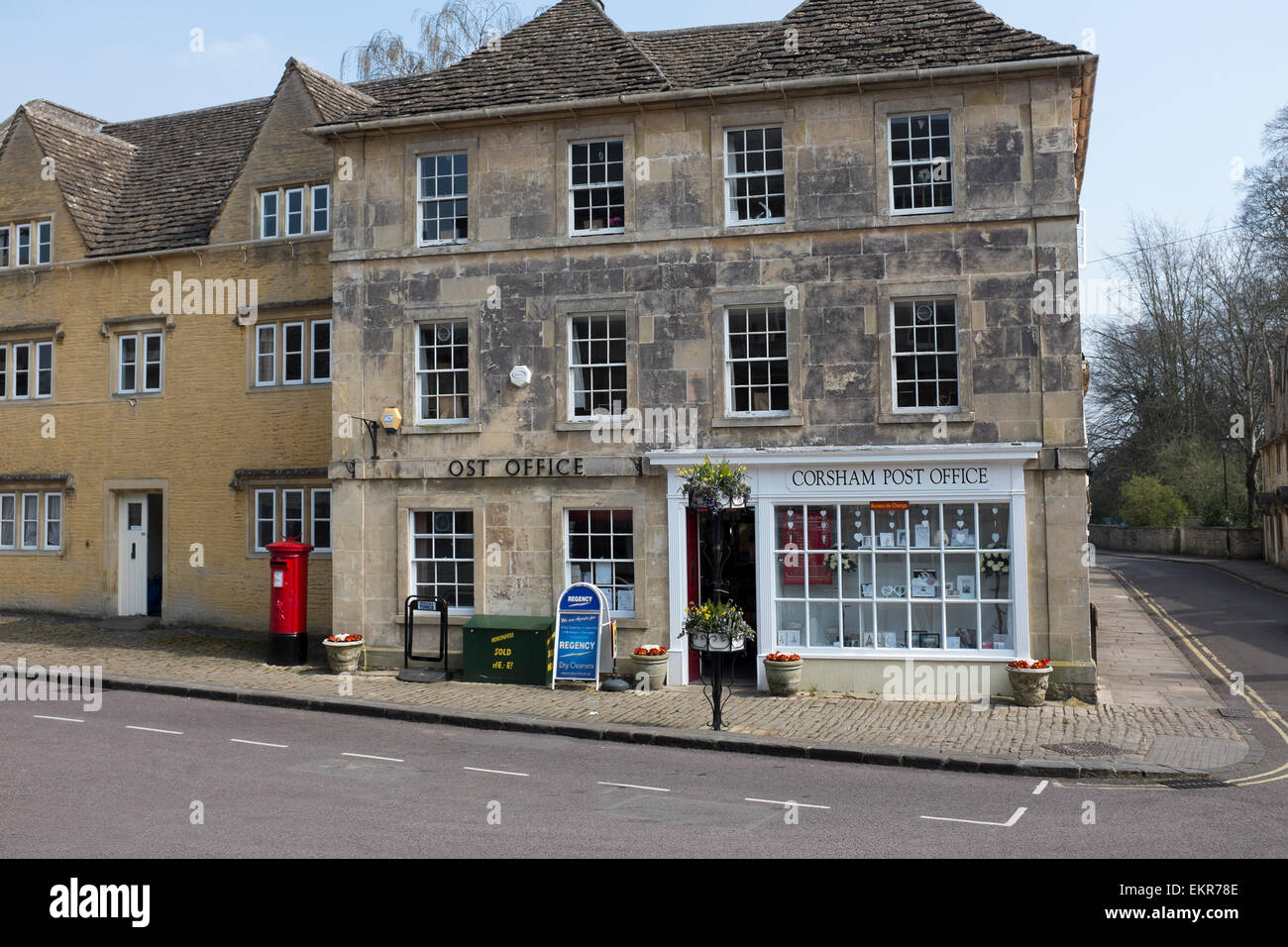 The Post Office in Corsham Wiltshire Stock Photo - Alamy