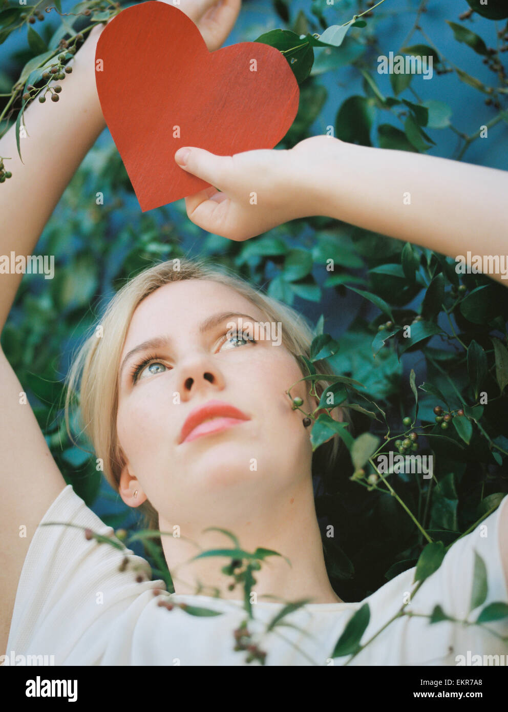 Woman arms above head hi-res stock photography and images - Alamy