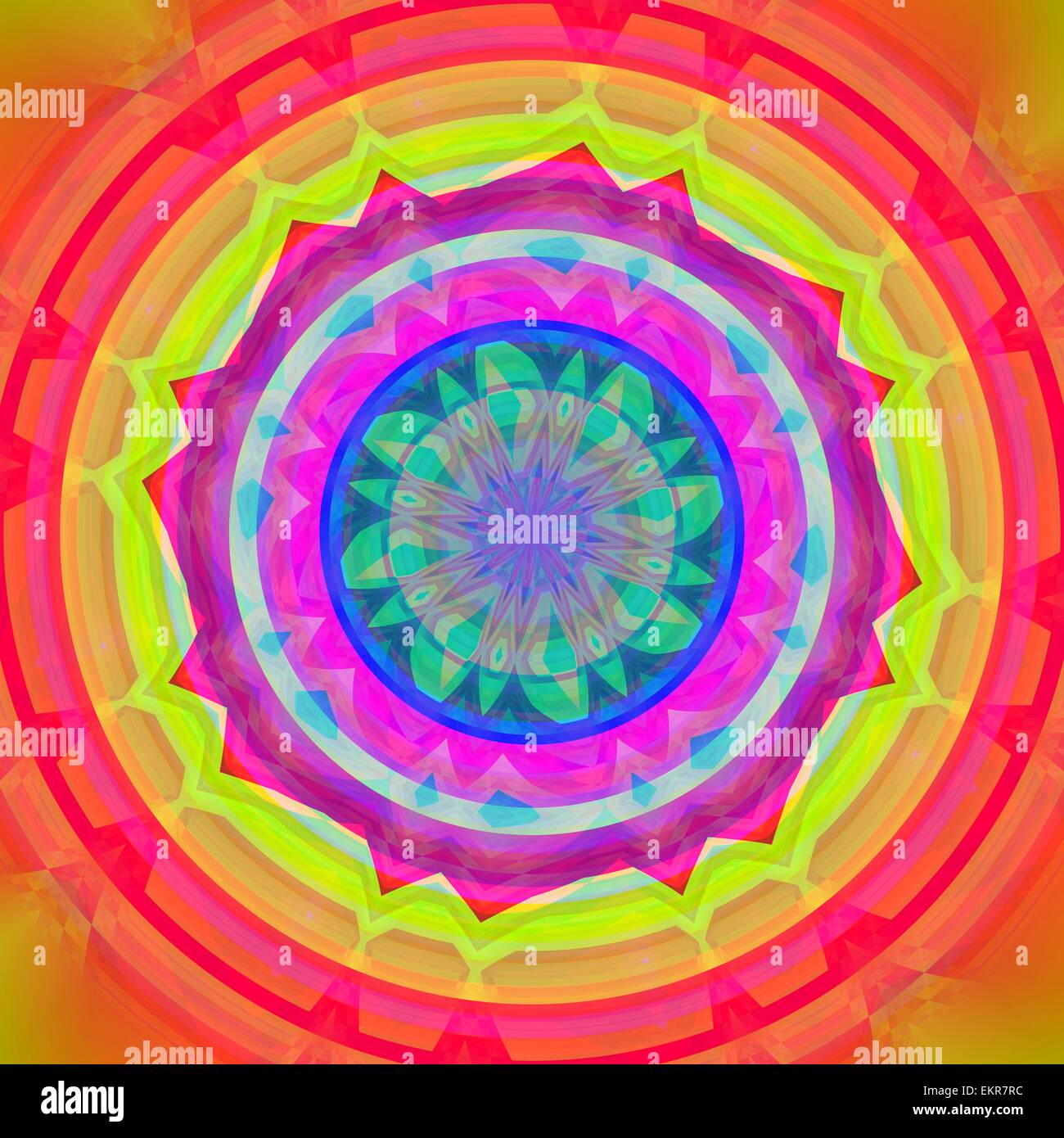 Abstract colorful circle with star shapes inside of this Stock Photo ...