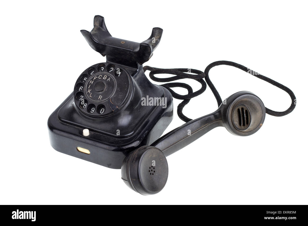 Old Retro telephone Stock Photo - Alamy