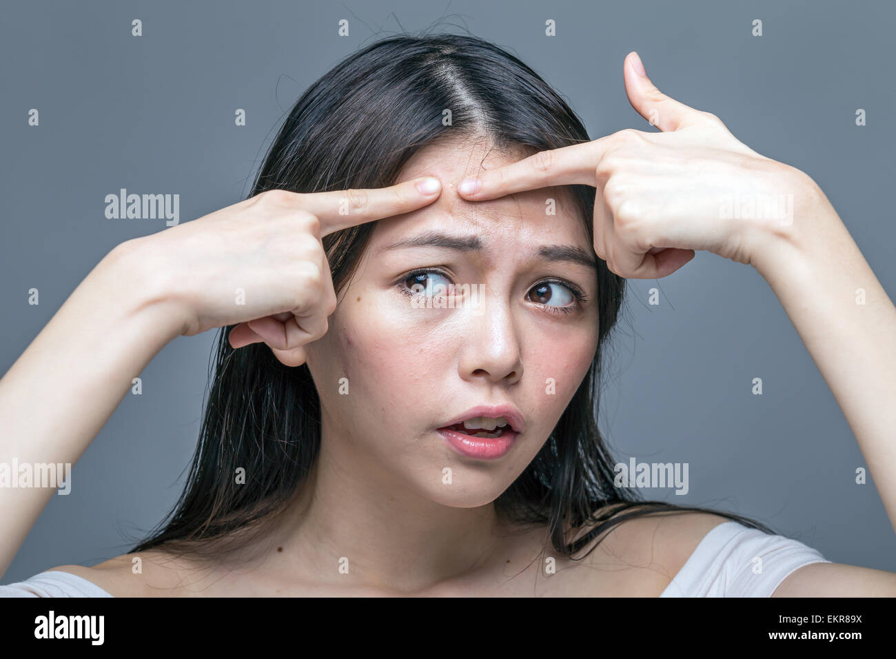 Spot forehead hi-res stock photography and images - Alamy