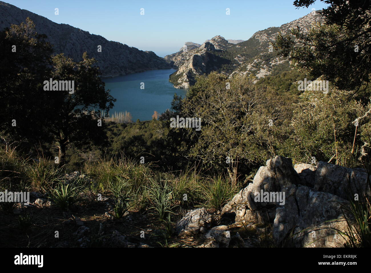The Gorg Blau mallorca Stock Photo - Alamy