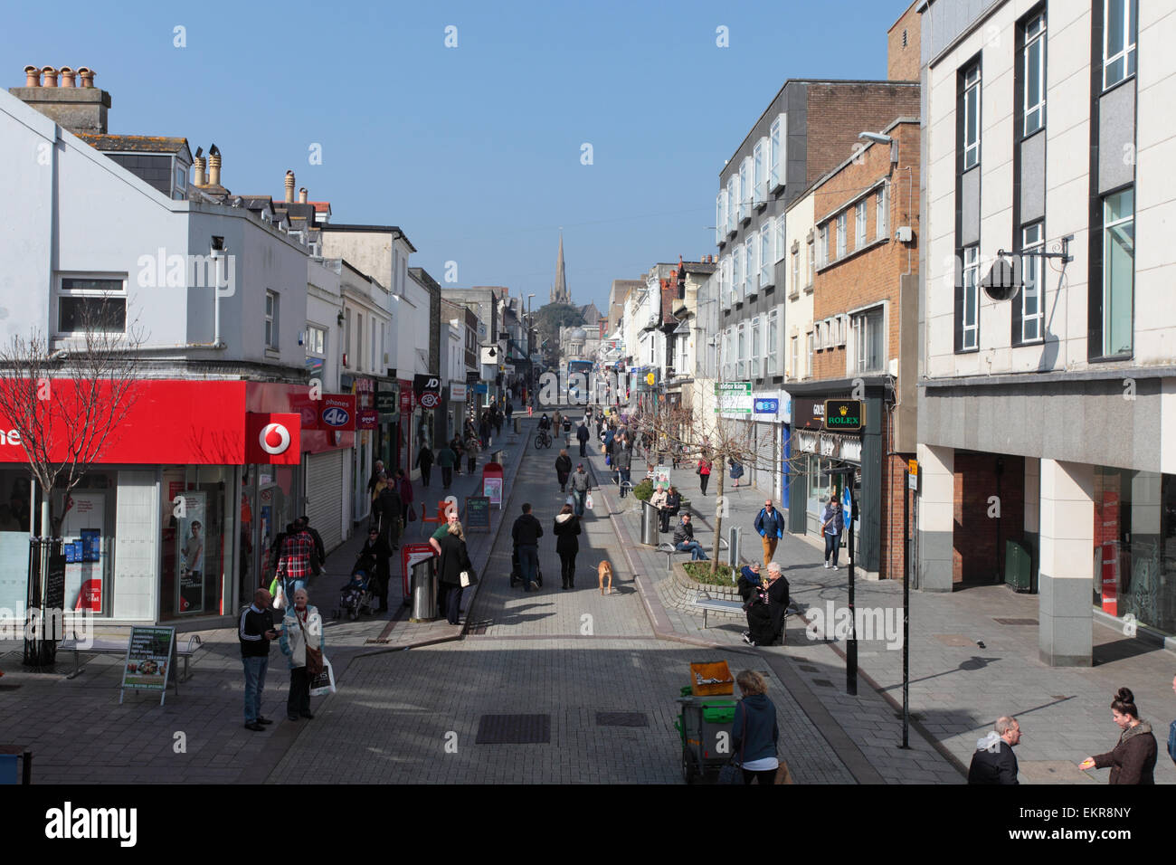 Union Street, Torquay Stock Photo - Alamy