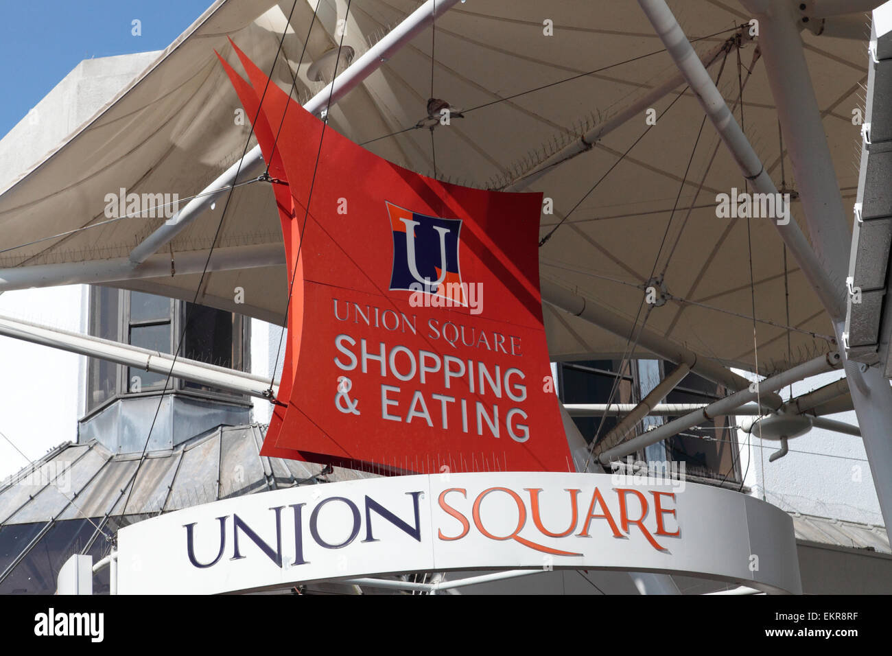 Union Square Shopping centre, Torquay Stock Photo - Alamy