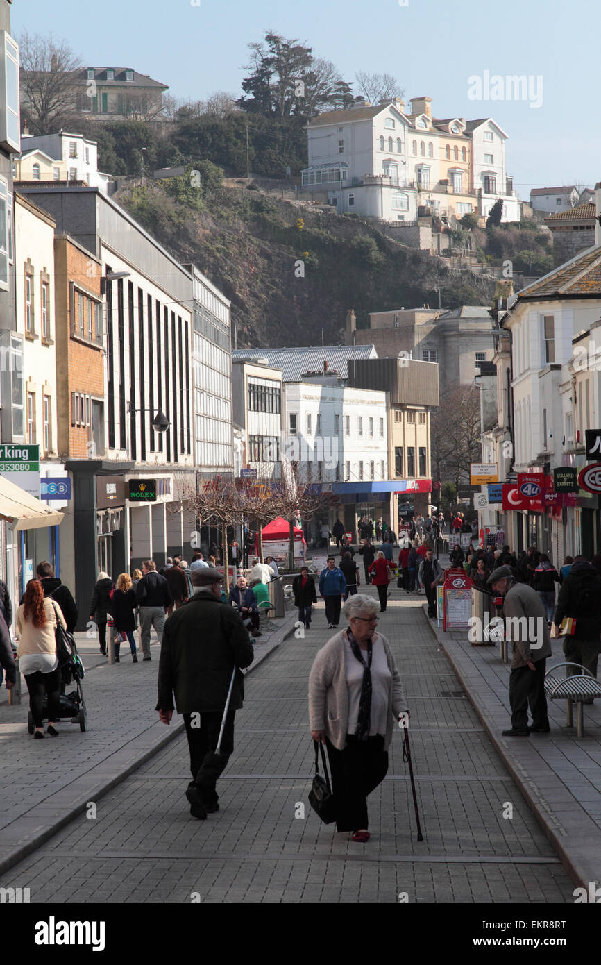 Torquay high street hi-res stock photography and images - Alamy