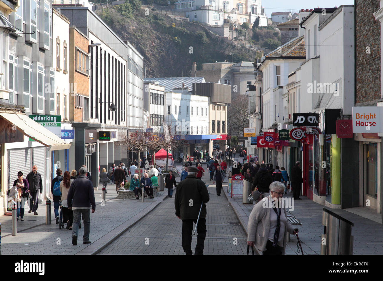 Torquay street hi-res stock photography and images - Alamy