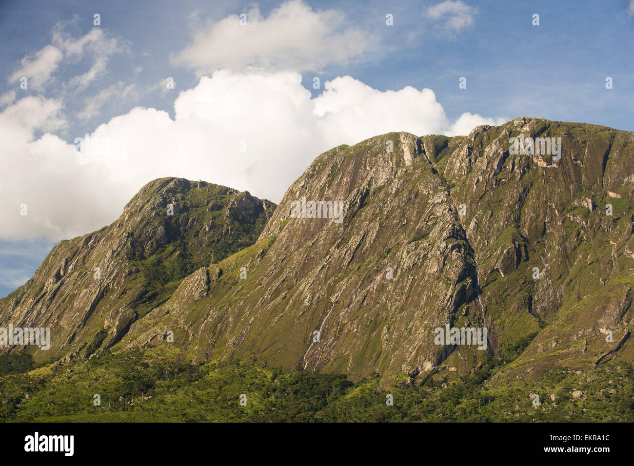 Mount Mulanje in Malawi, Africa, the highest peak in Africa sount of ...