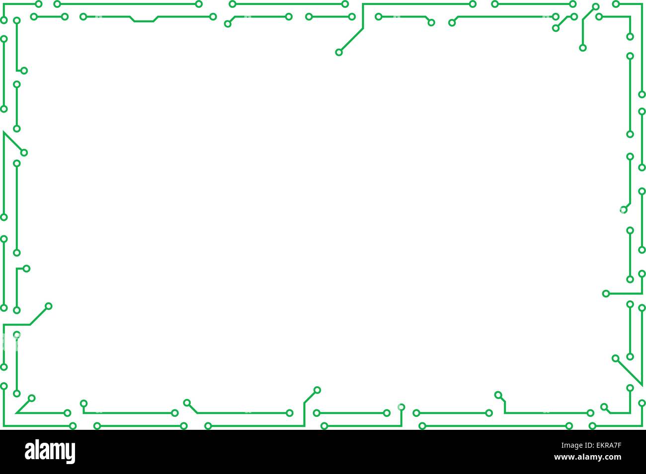 Green framework similar to an electronic payment Stock Vector Image ...
