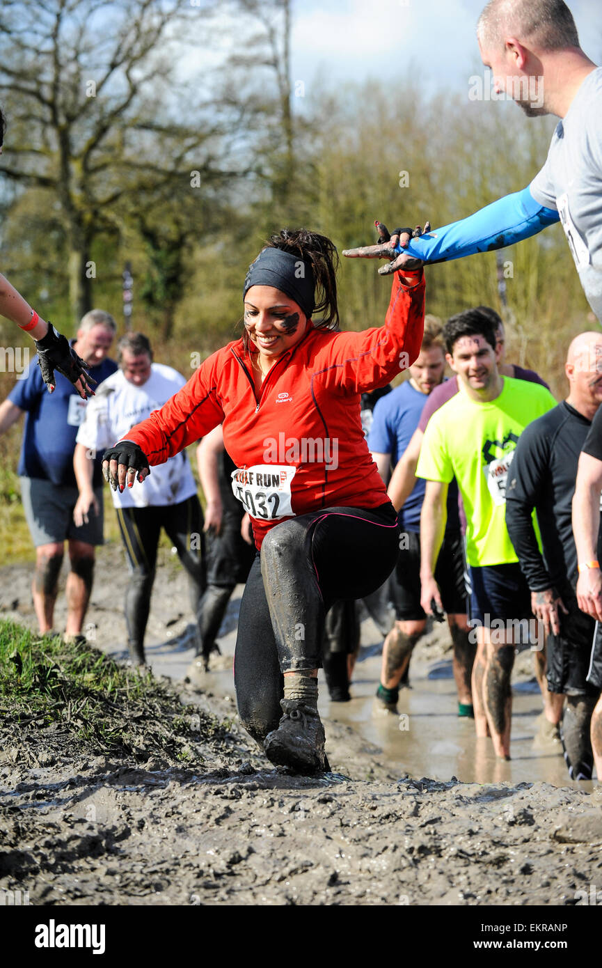 Leaminghton Spa, Warwickshire, UK, Sunday, 12th April, 2015. The Wolf ...