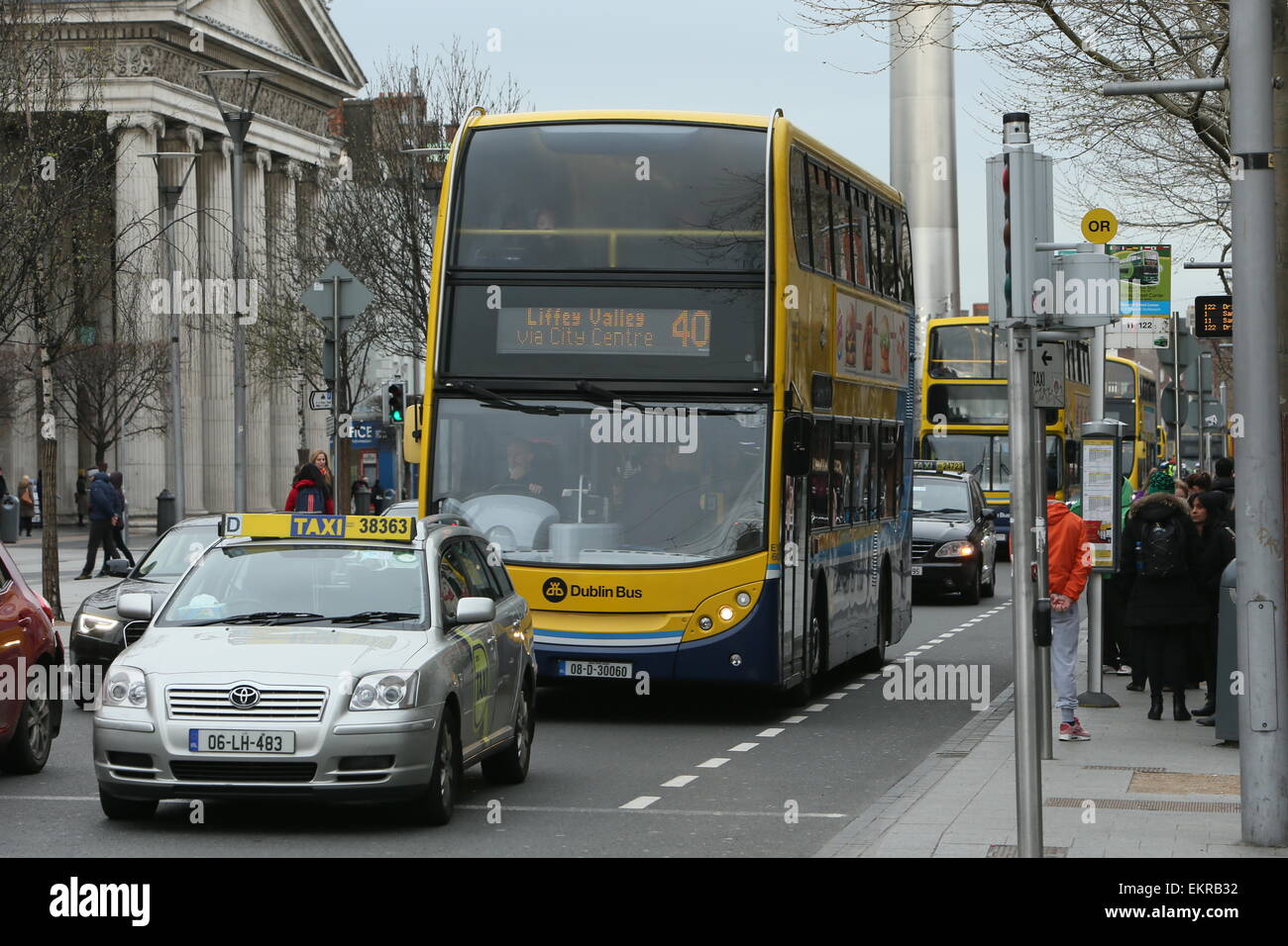 Bus strike dublin hi-res stock photography and images - Alamy