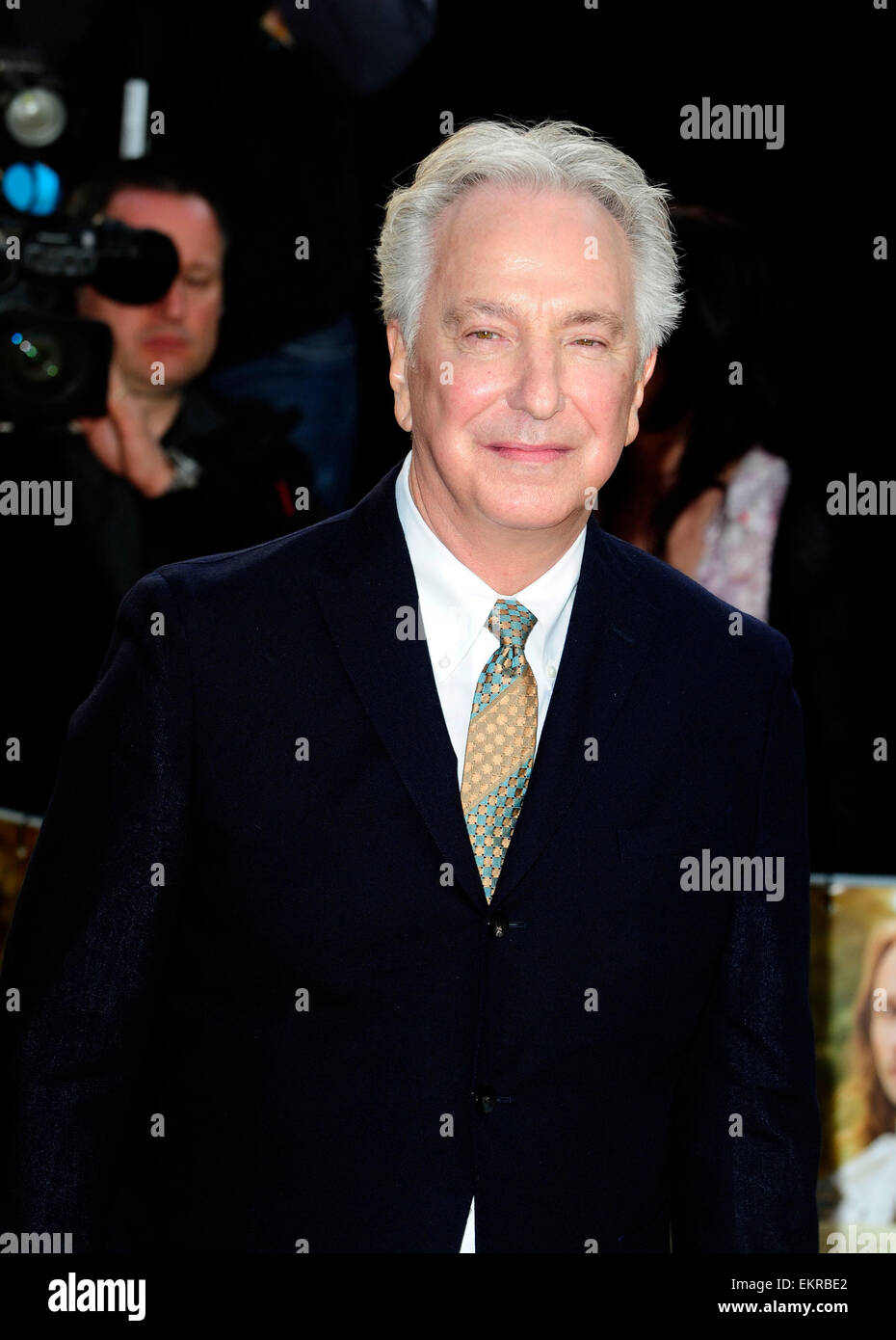London, UK. 13th April, 2015. Alan Rickman attend for A Little Chao's ...
