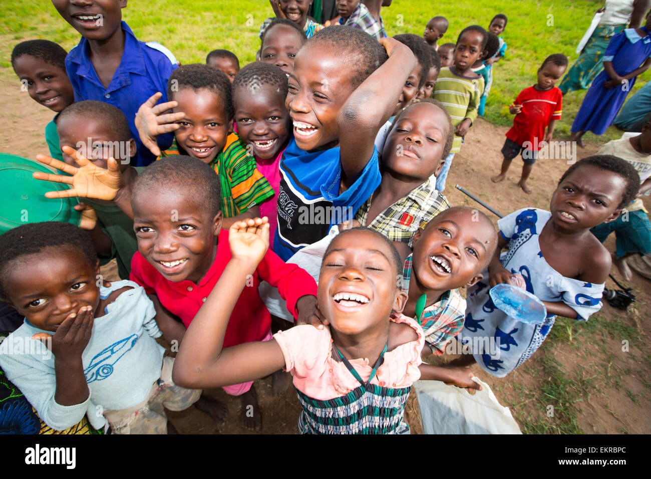 Happy African Children