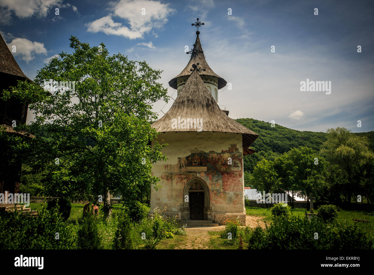 Patrauti Monastery - one of the many painted monasteries in Bucovina ...