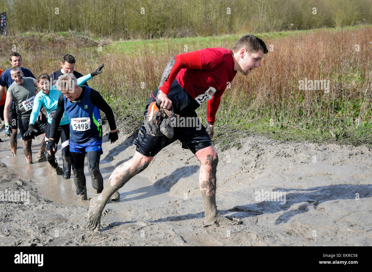 Leaminghton Spa, Warwickshire, UK, Sunday, 12th April, 2015. The Wolf ...