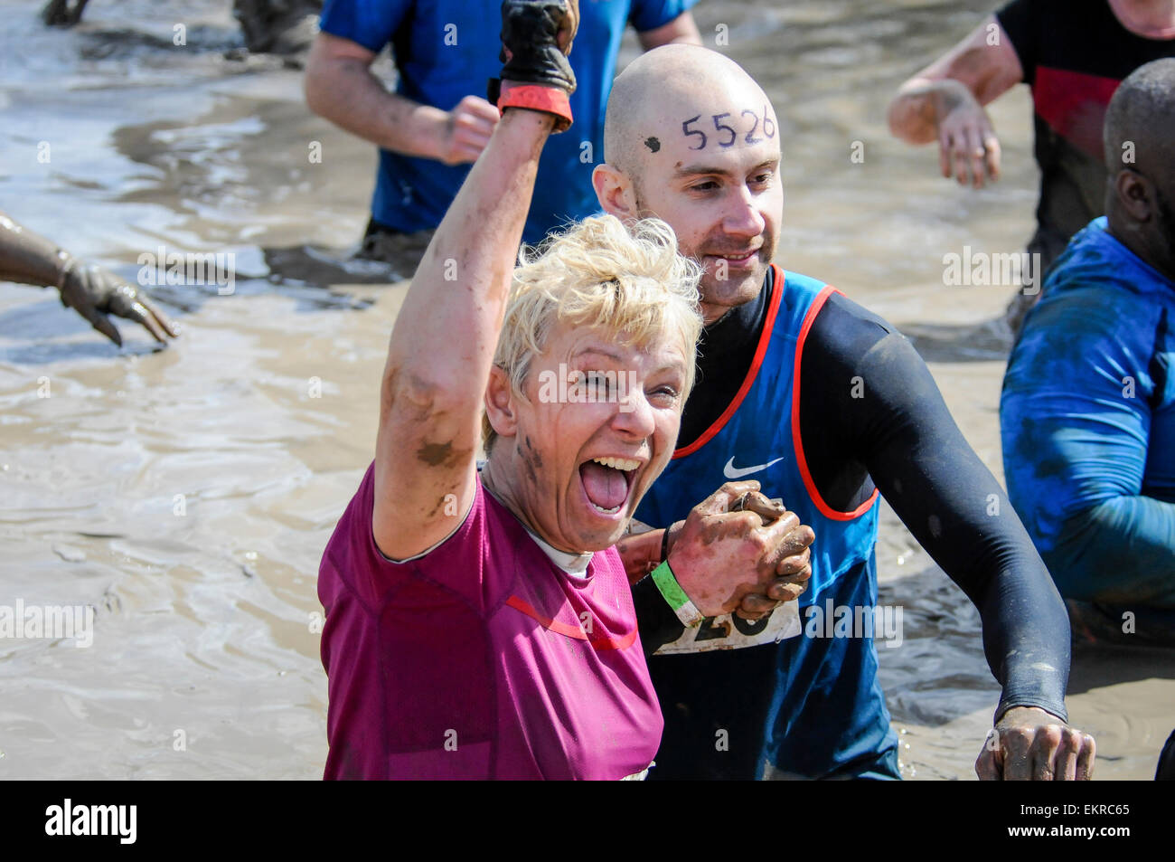 Leaminghton Spa, Warwickshire, UK, Sunday, 12th April, 2015. The Wolf ...