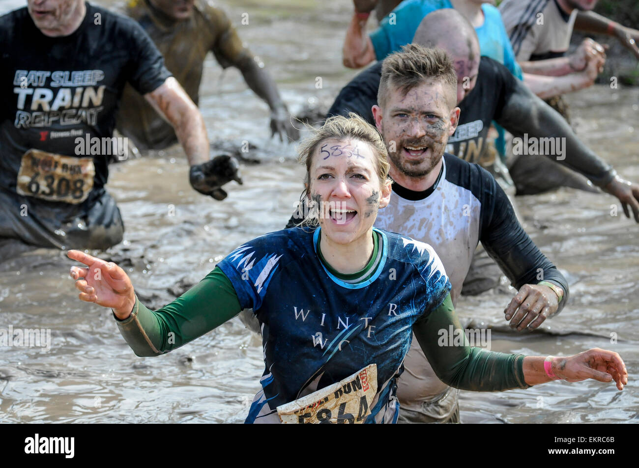 Leaminghton Spa, Warwickshire, UK, Sunday, 12th April, 2015. The Wolf ...