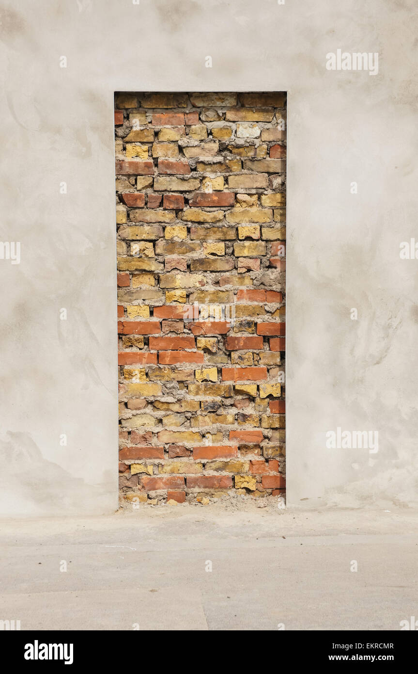 Bricks facade wall hi-res stock photography and images - Alamy