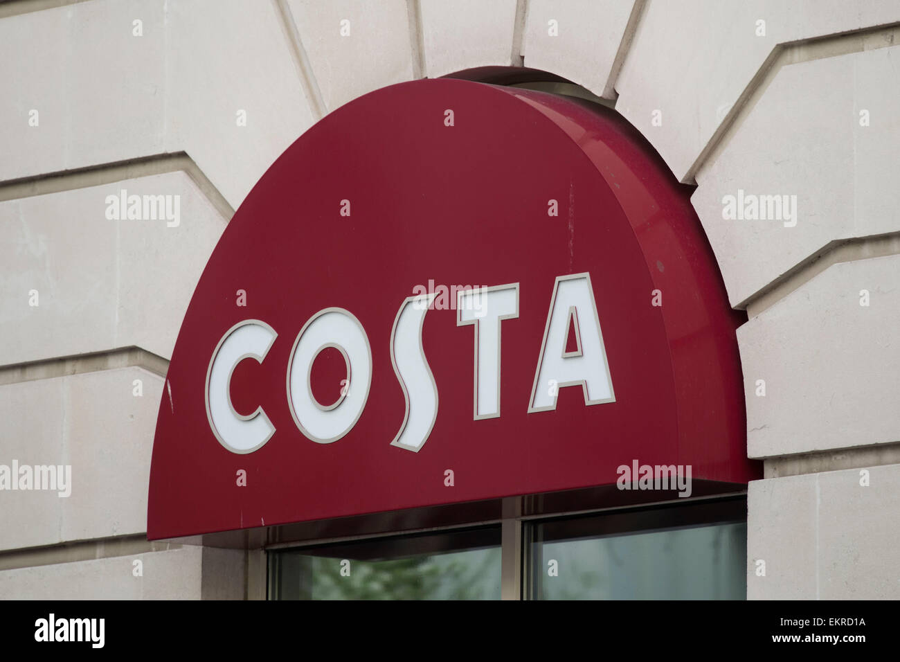 Costa Coffee sign Stock Photo - Alamy
