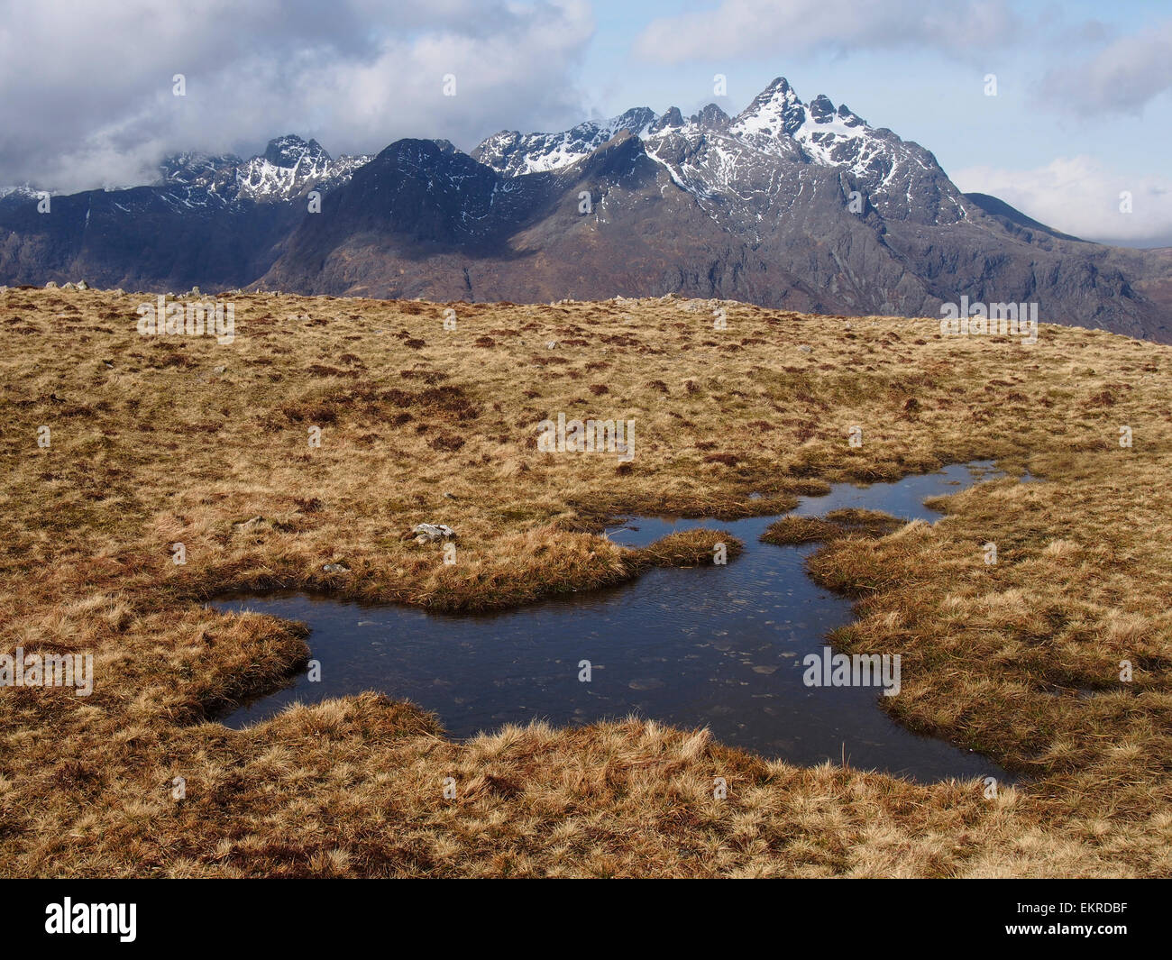 Black Cuillin from Stac Ruadh, Skye, Scotland Stock Photo - Alamy