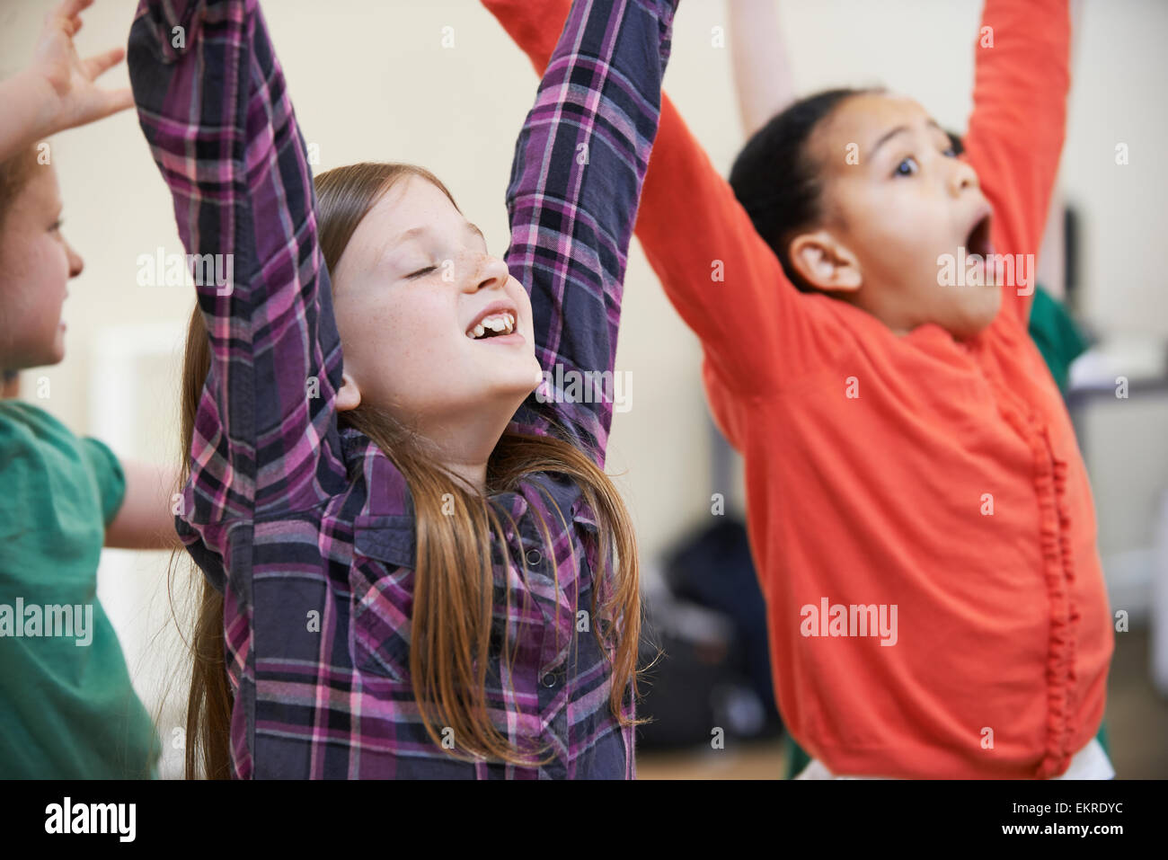 Children Dancing Together High Resolution Stock Photography and Images ...