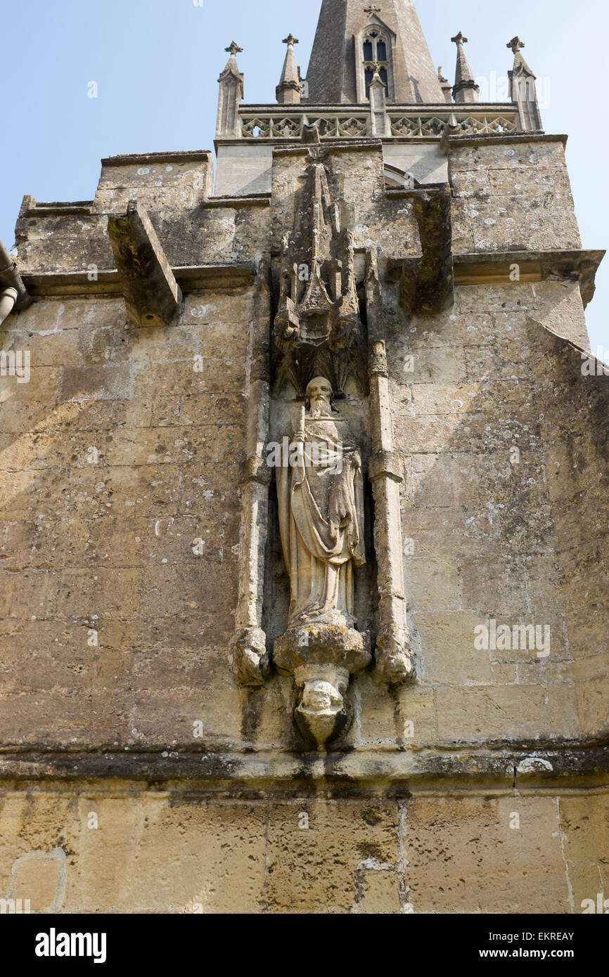 St bartholomew church corsham hi-res stock photography and images - Alamy