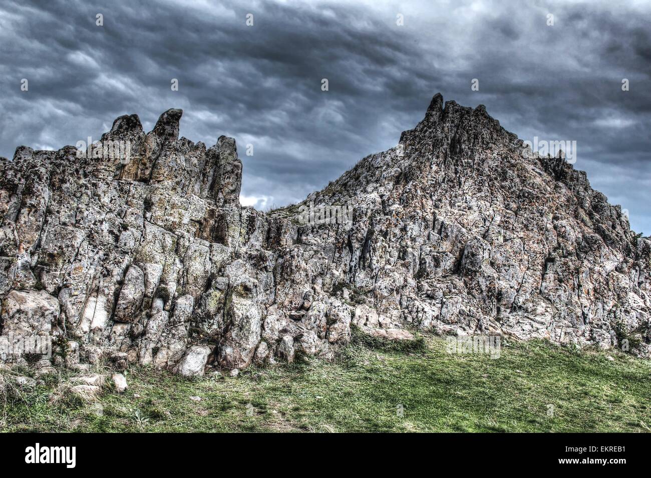 Ancient Observatory Kokino Stock Photo - Alamy