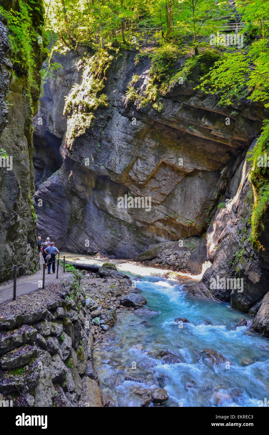 Partnachklamm gorge garmisch partenkirchen hi-res stock photography and ...
